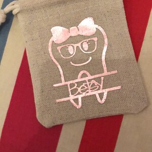 Tooth Fairy Bag With Letter for the Fairy - Etsy