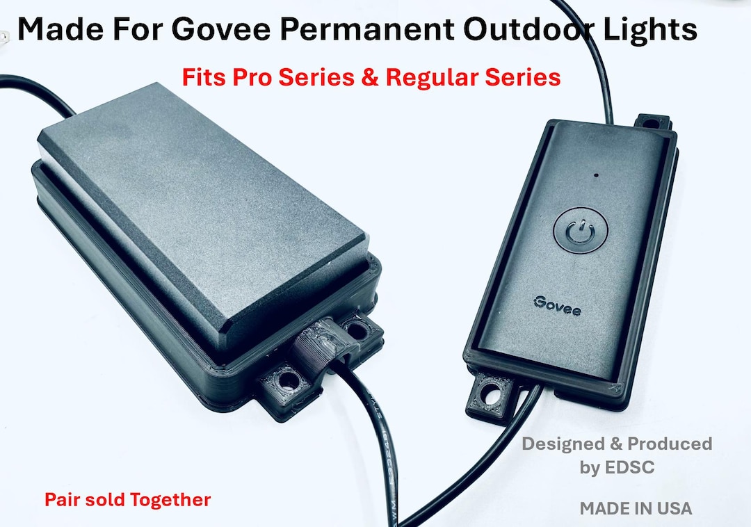 Govee Permanent Outdoor Lights Power Supply & Controller Brackets ...