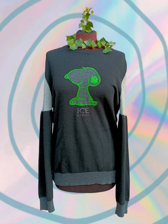 ICEBERG SNOOPY PEANUTS Wool & Cashmere Pull Sweater i… - Gem