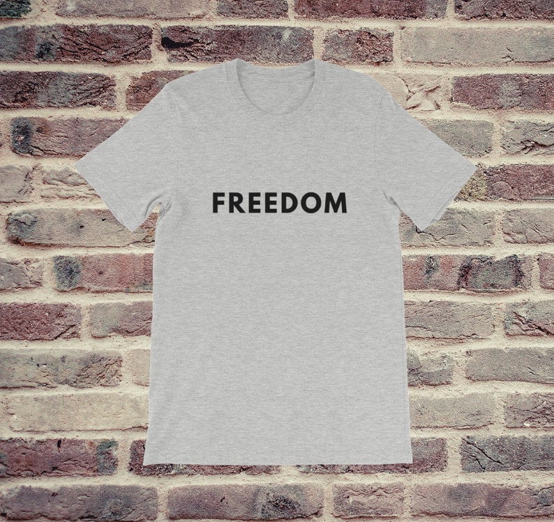 Freedom t-shirt Freedom shirt Patriotic Shirt America | Etsy