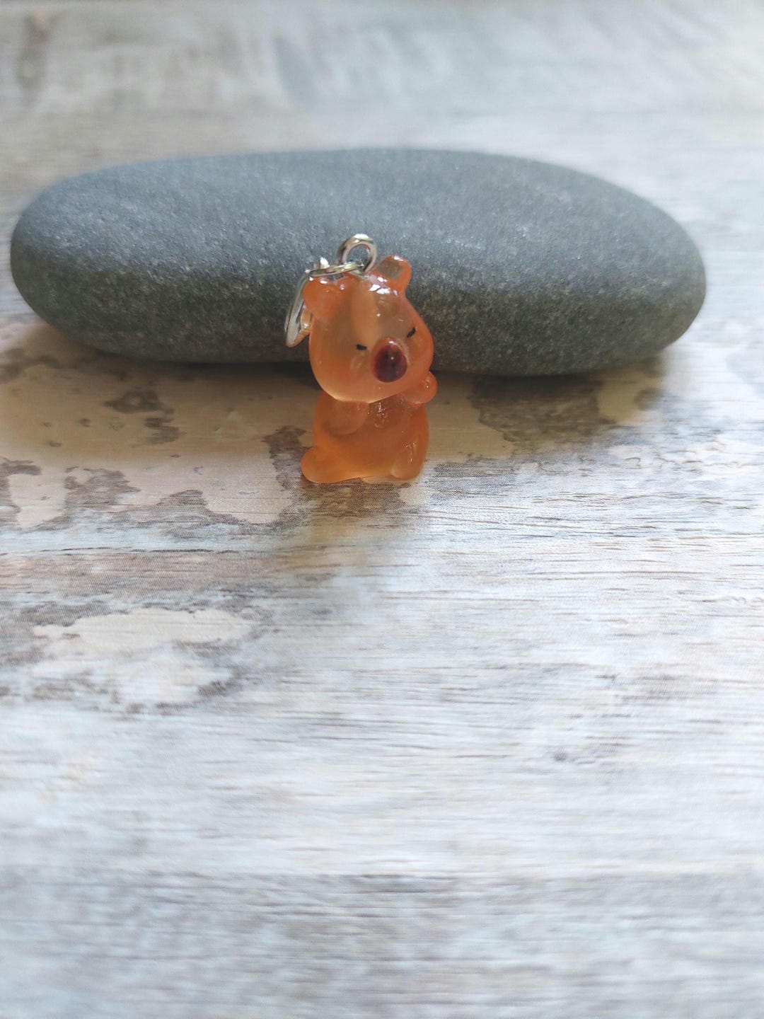 Resin Capybara Bear Stitch Marker for Knitting & Crochet | Cute Animal ...