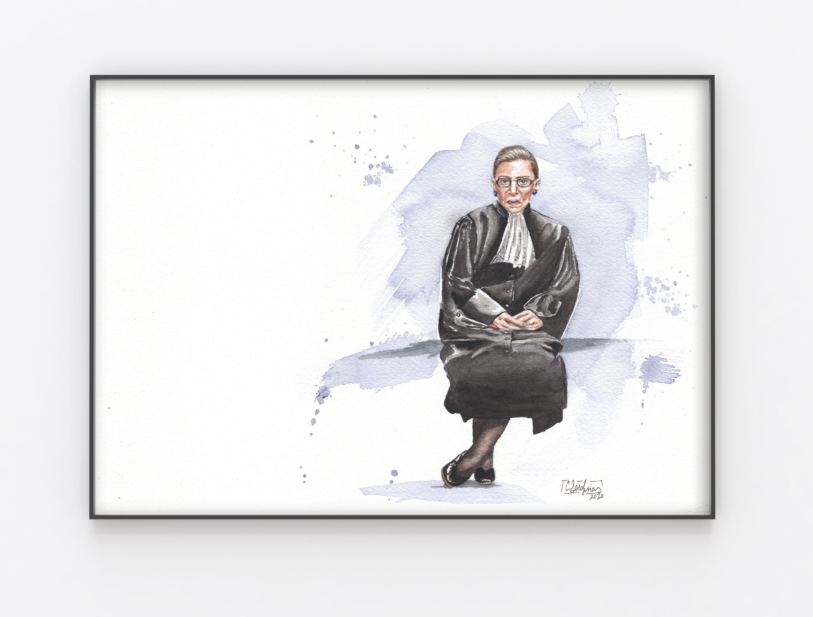 Justice Ruth Bader Ginsburg Supreme Court Justice - Etsy