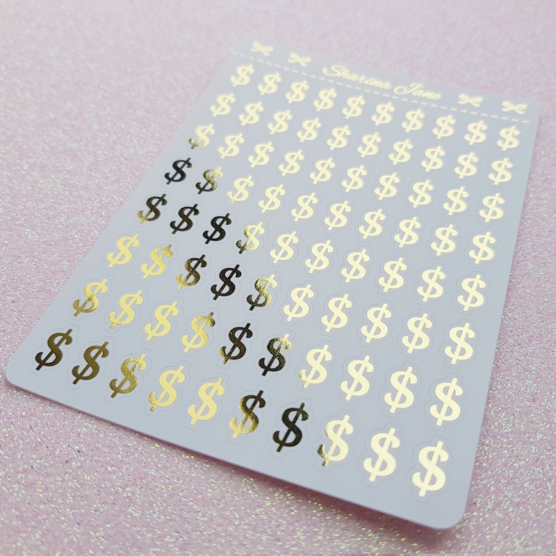 Money Planner Stickers - Etsy