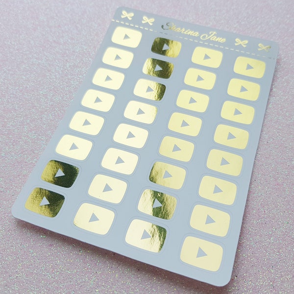 Youtube Logo Sticker - Etsy