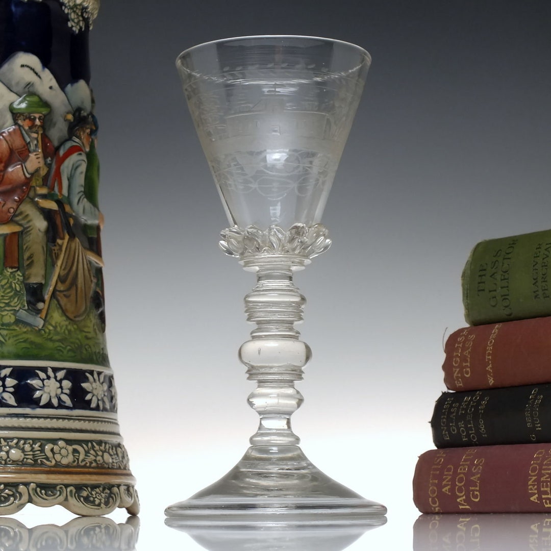 17th Century Bohemian Engraved Glass Goblet C1680 - Etsy