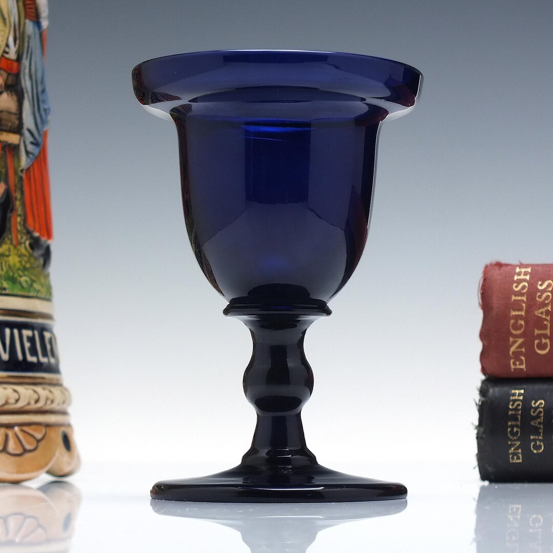 Rare Antique Georgian Bristol Blue Glass Egg Cup C1800 - Etsy