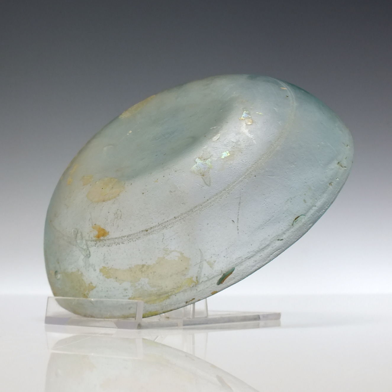 Stunning Ancient Roman Glass Bowl With Wheel Cut Bands 1st Century BCE ...