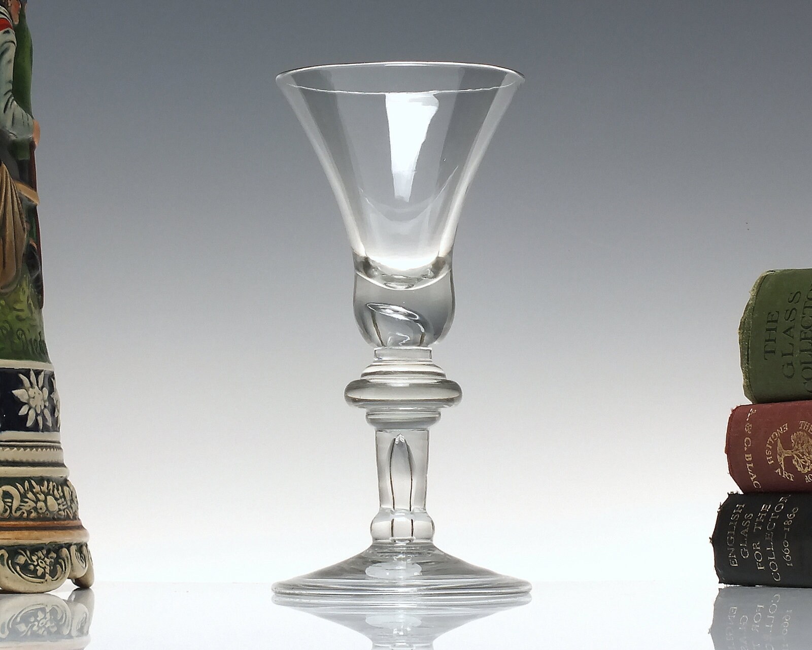 Georgian Annulated Knop Baluster Wine Glass C1730 - Etsy