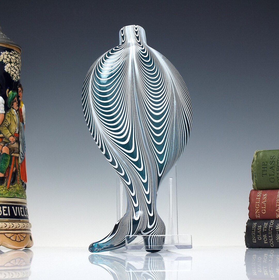 Rare Colour Nailsea Glass Stirrup Glass Boot Flask 3/4 Pint C1930 - Etsy