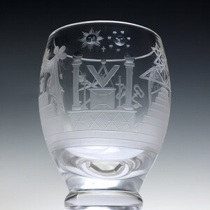 Pair Victorian Masonic Engraved Wine or Firing Glasses C1880 - Etsy Canada