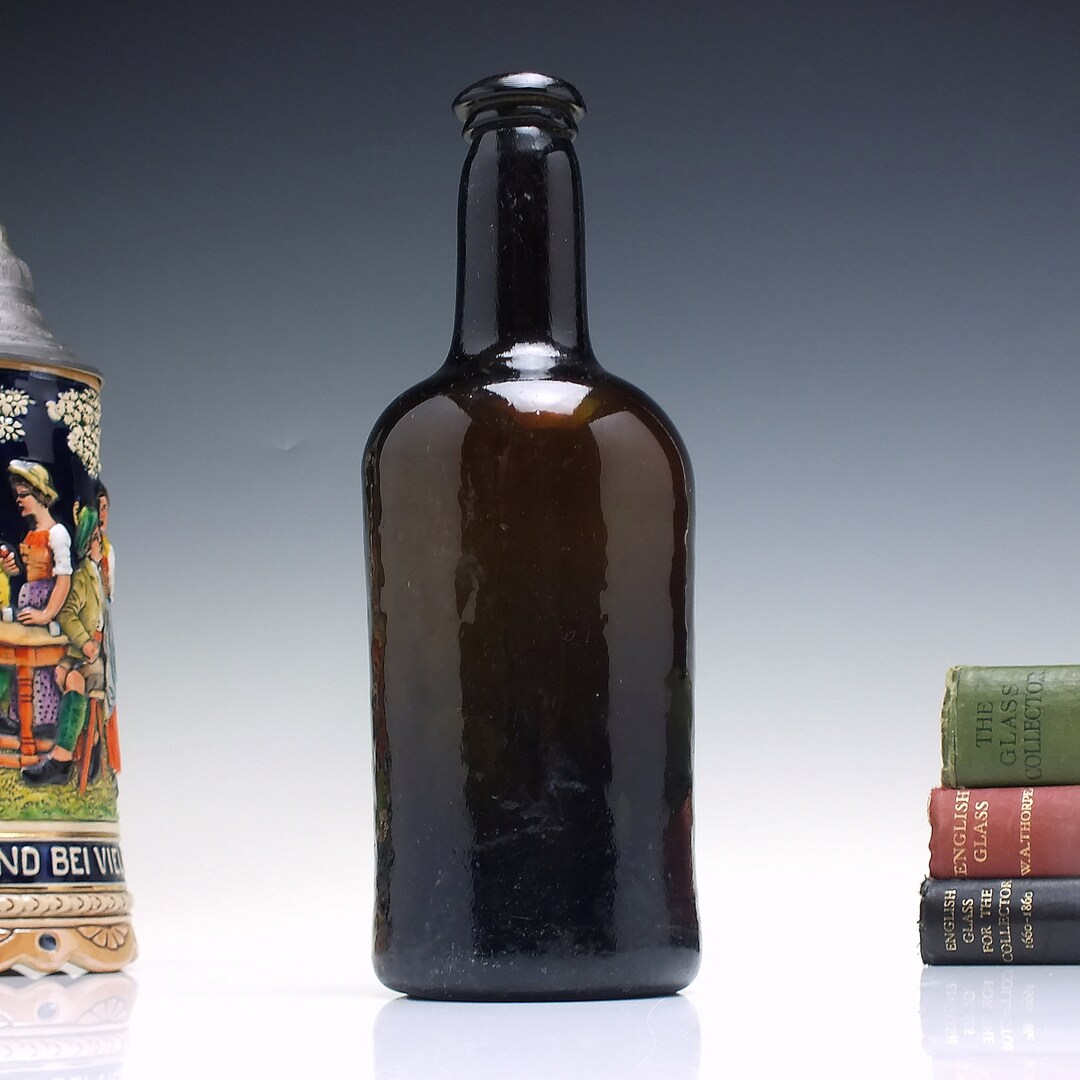 18th Century Cylinder Glass Wine Bottle C1780 - Etsy