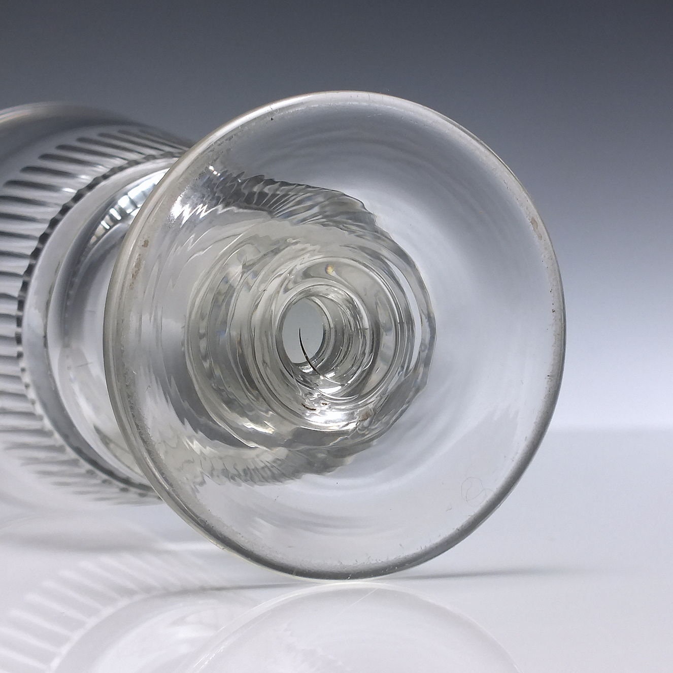 Victorian Bucket Bowl Georgian Glass Rummer C1840 - Etsy