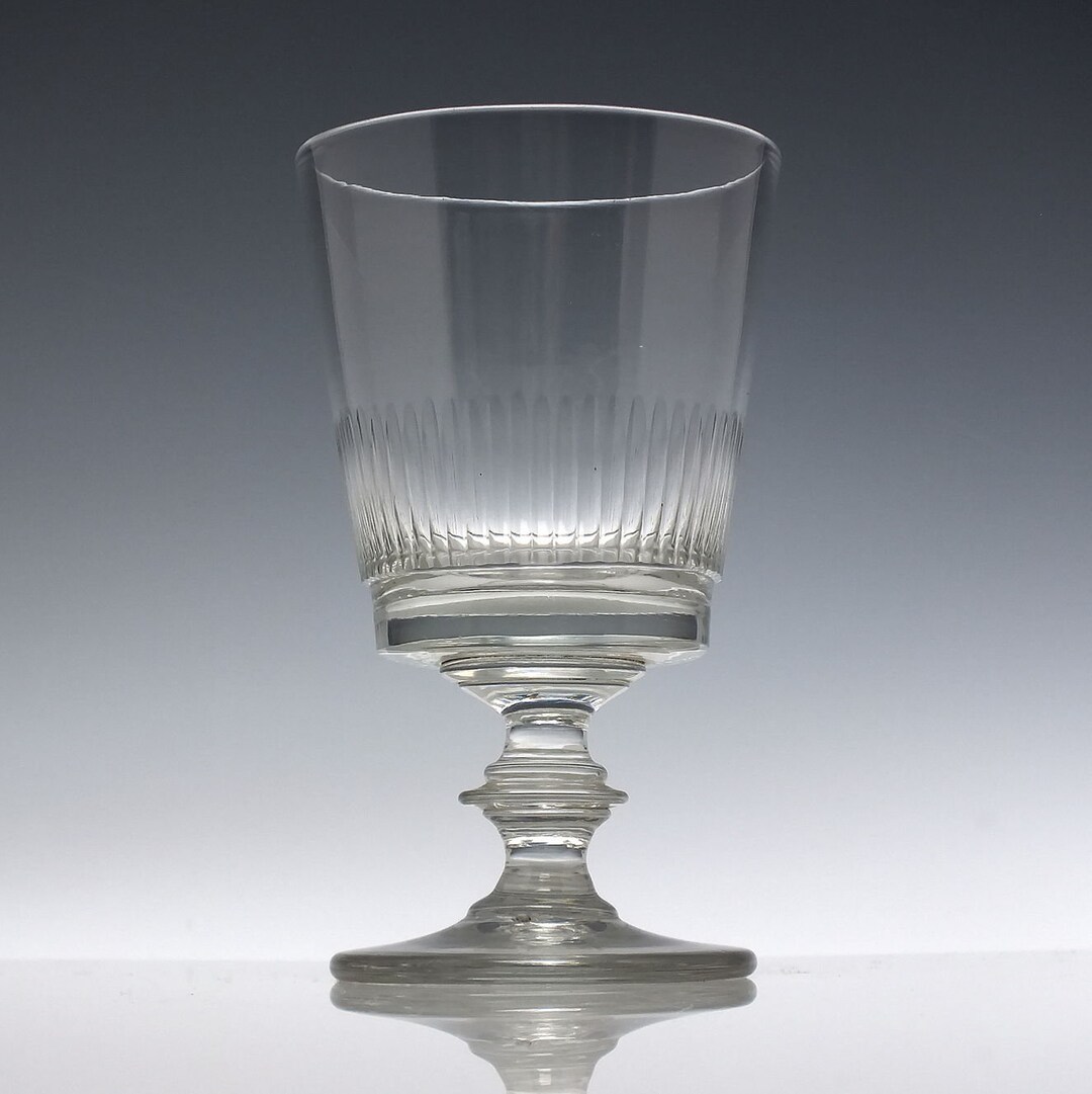 Victorian Bucket Bowl Georgian Glass Rummer C1840 - Etsy