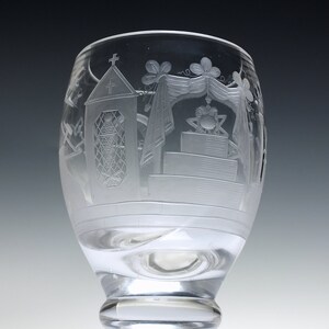 Pair Victorian Masonic Engraved Wine or Firing Glasses C1880 - Etsy Canada