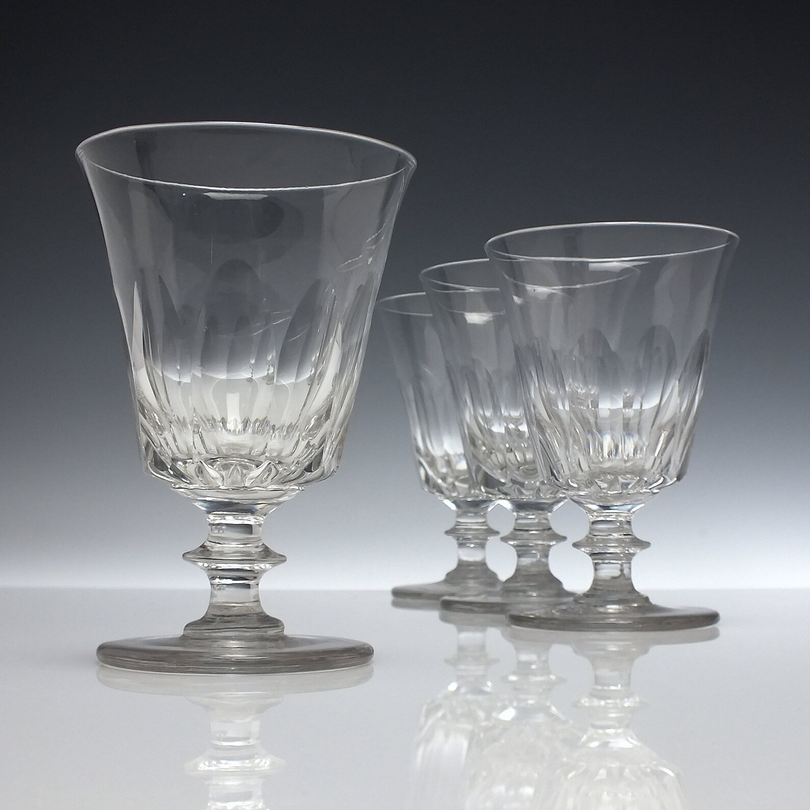 Four 19th Century Glass Rummers C1820 - Etsy