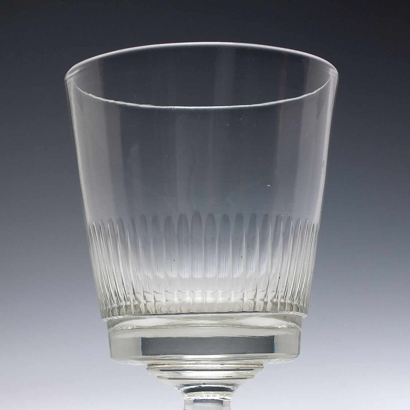 Victorian Bucket Bowl Georgian Glass Rummer C1840 - Etsy