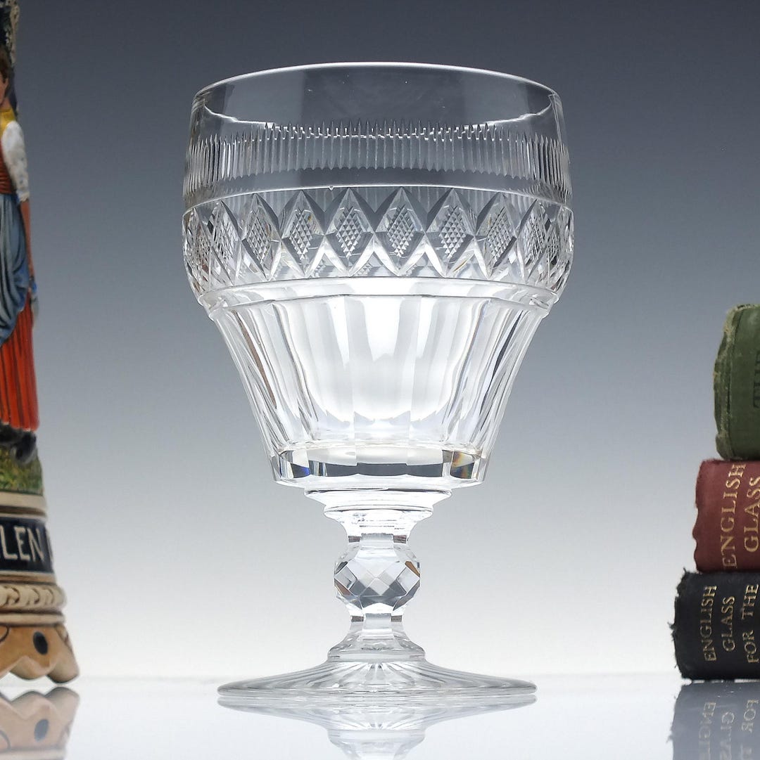 Antique Victorian Glass Rummer C1890 - Etsy