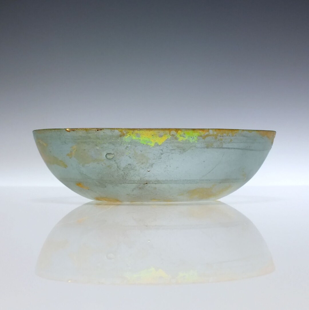 Stunning Ancient Roman Glass Bowl With Wheel Cut Bands 1st Century BCE ...