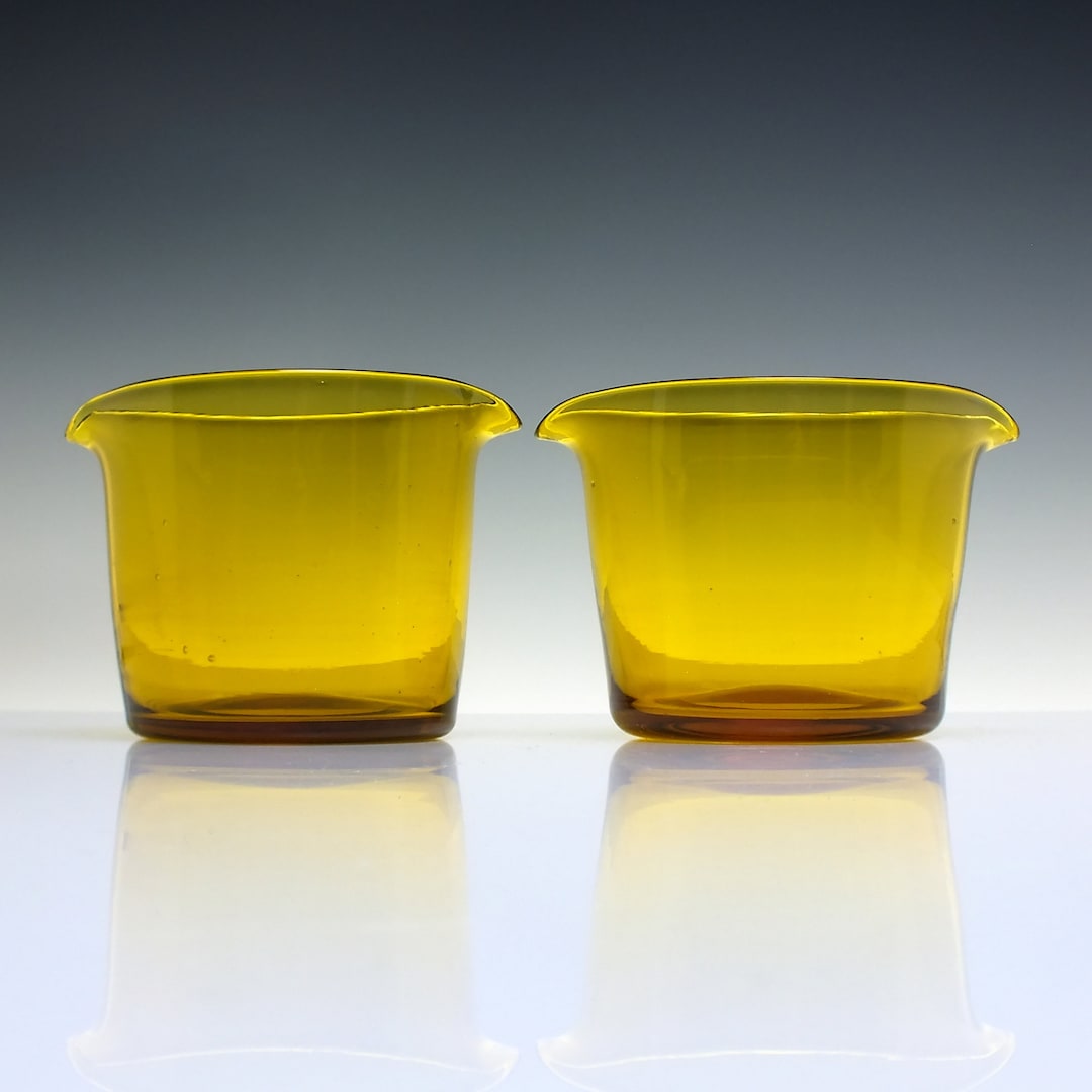 Pair Georgian Style Glass Wine Rinsers C1934 - Etsy