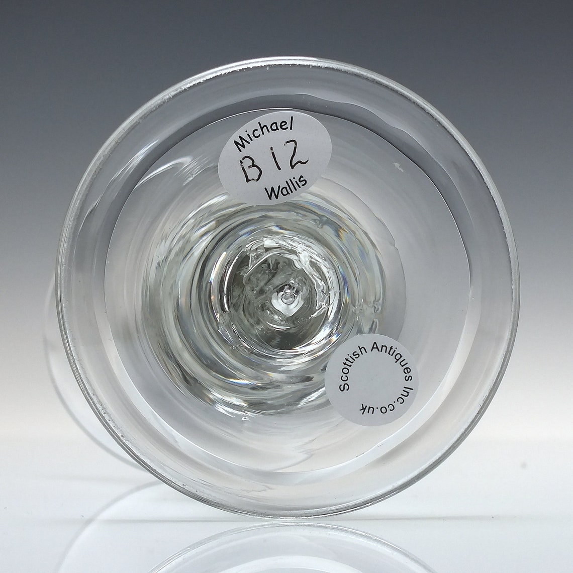 Georgian Annulated Knop Baluster Wine Glass C1730 - Etsy