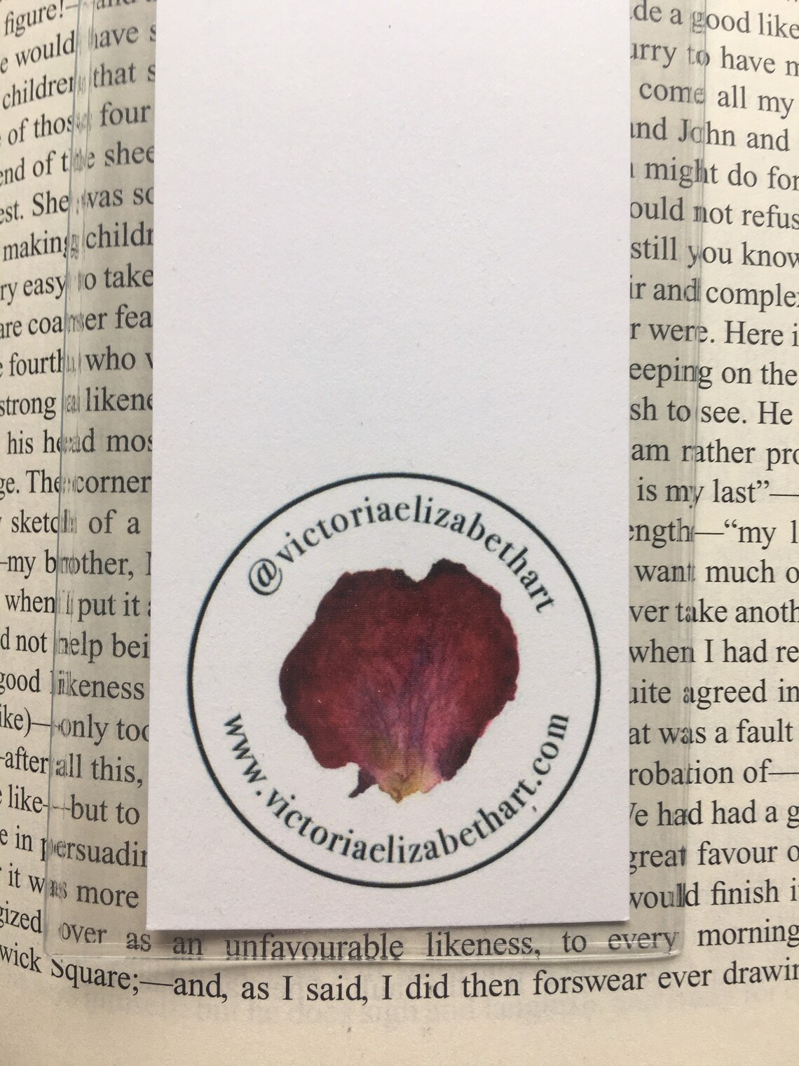 Red Rose Bookmark Dried Rose Bookmark Flower Bookmark - Etsy UK