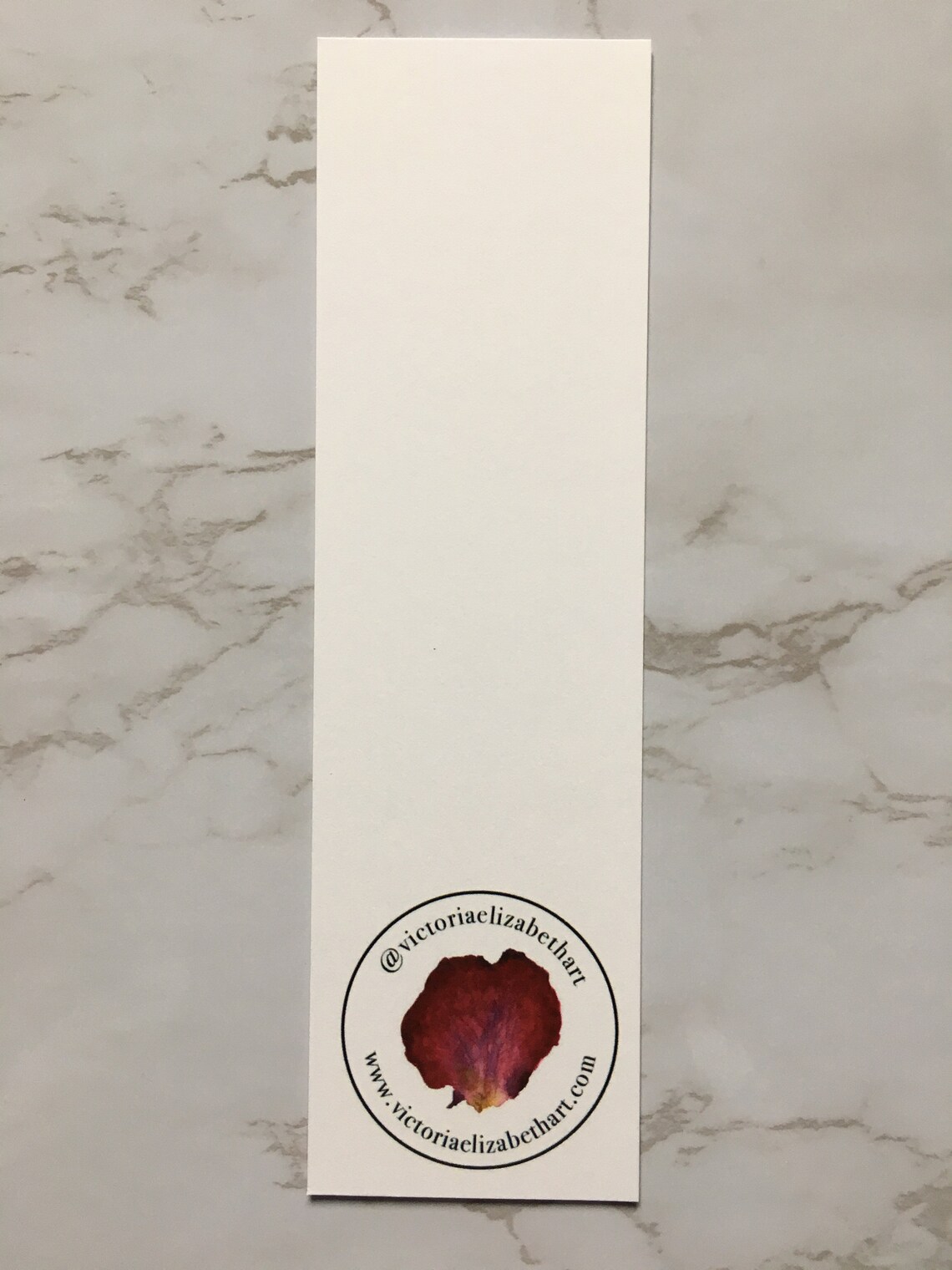 Pink Flower Rose Bookmark Floral Bookmark Flower Bookmark - Etsy