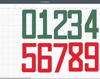 Boy Scout Troop Numbers - Etsy