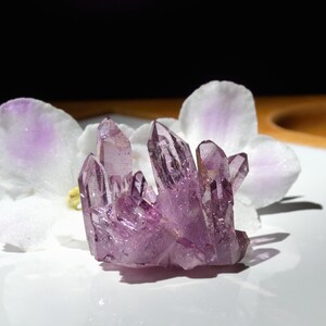Quartz Cluster in Purple Mist Aura L 35mm W up to 35mm H up to 27mm ...