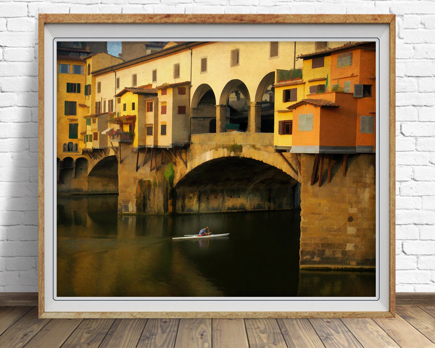 Florence Italy Poster Italy Print Ponte Vecchio Print Italy | Etsy