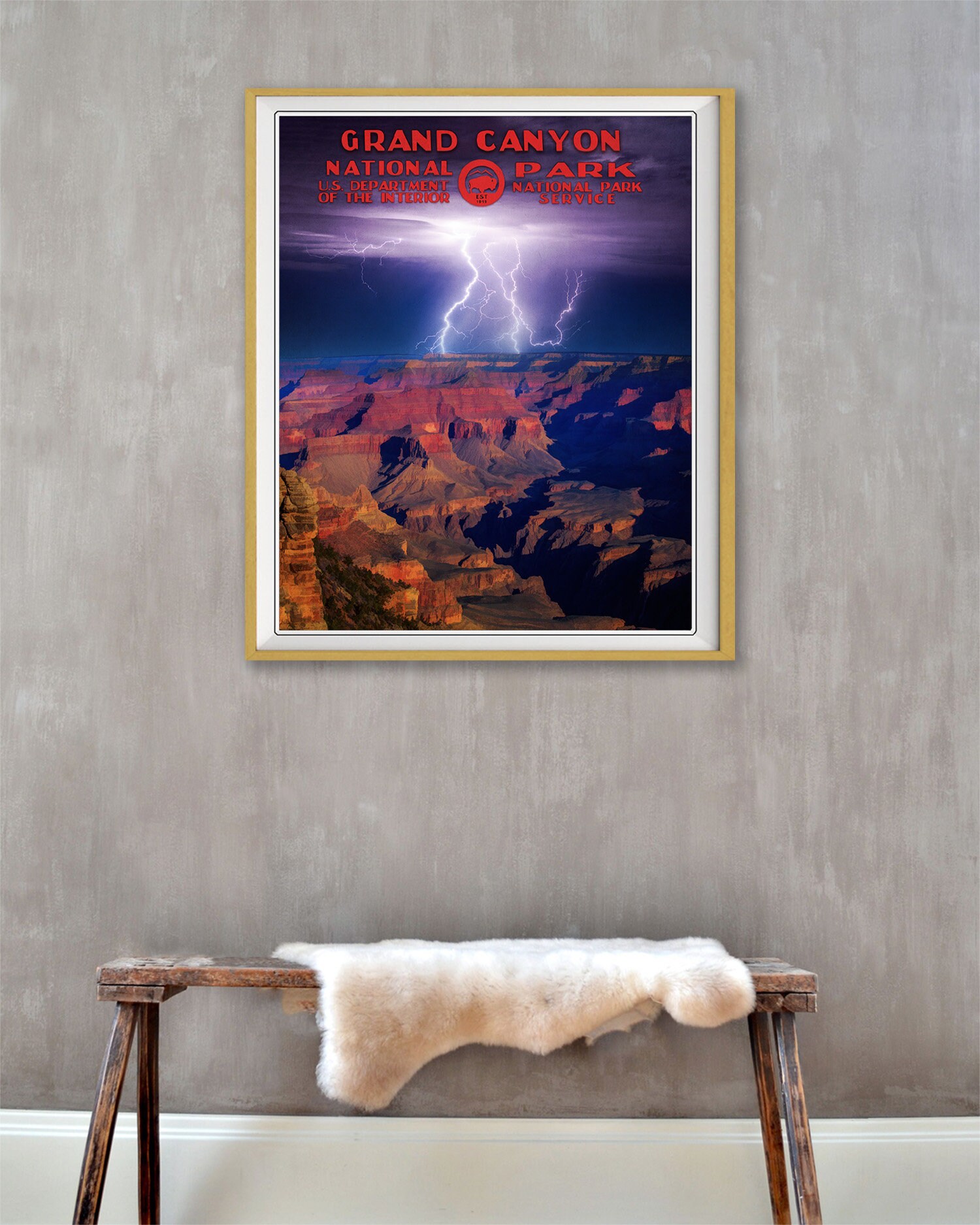 Grand Canyon Poster National Park Poster Grand Canyon Print - Etsy