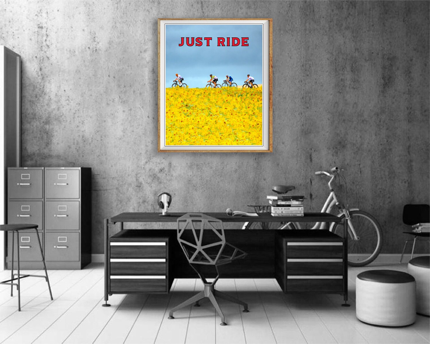 Bicycle Poster Biking Print Bike Race Poster Bike Poster - Etsy