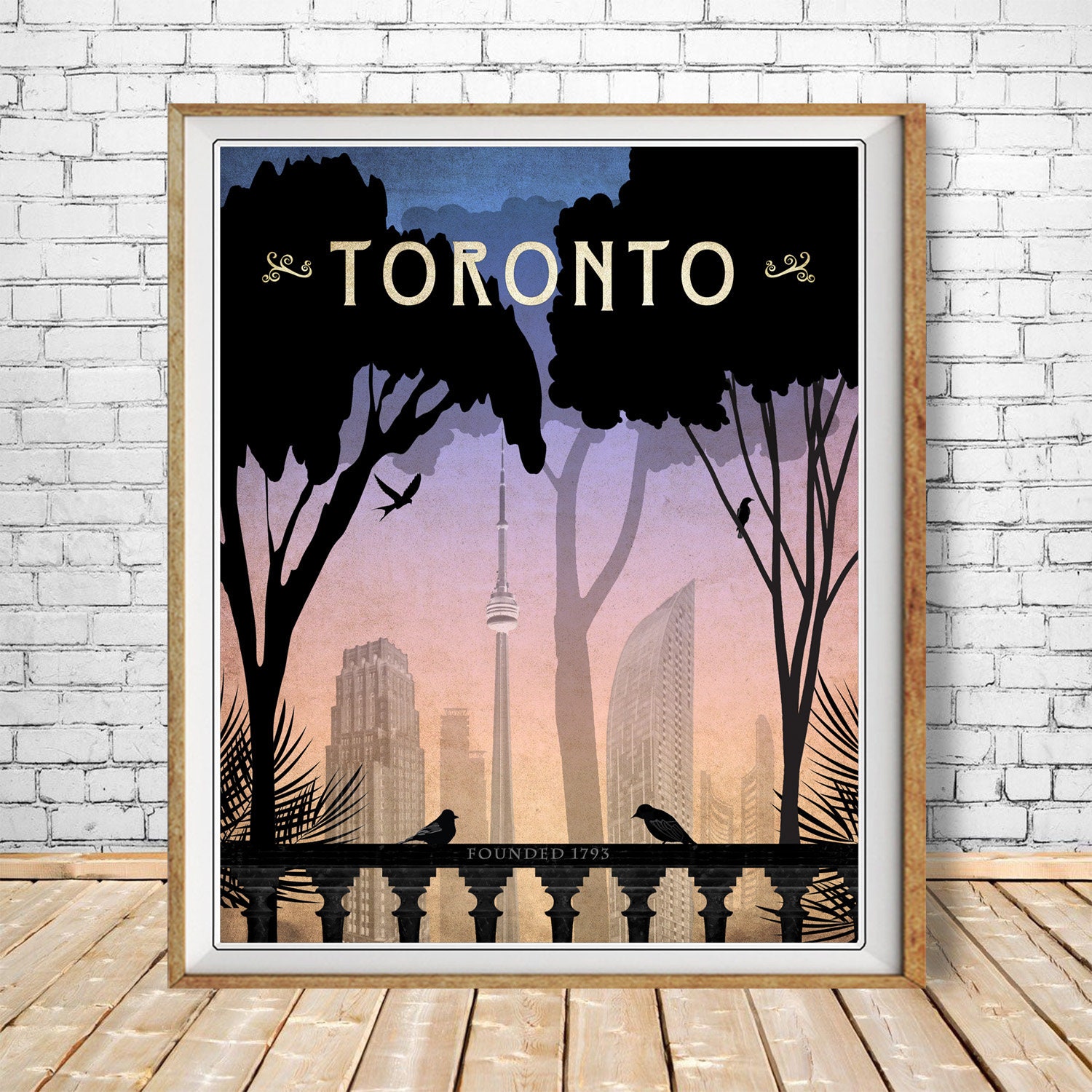 Toronto Poster Toronto Print Canada Art Toronto Decor City - Etsy