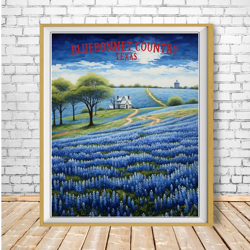 Texas Poster - Etsy