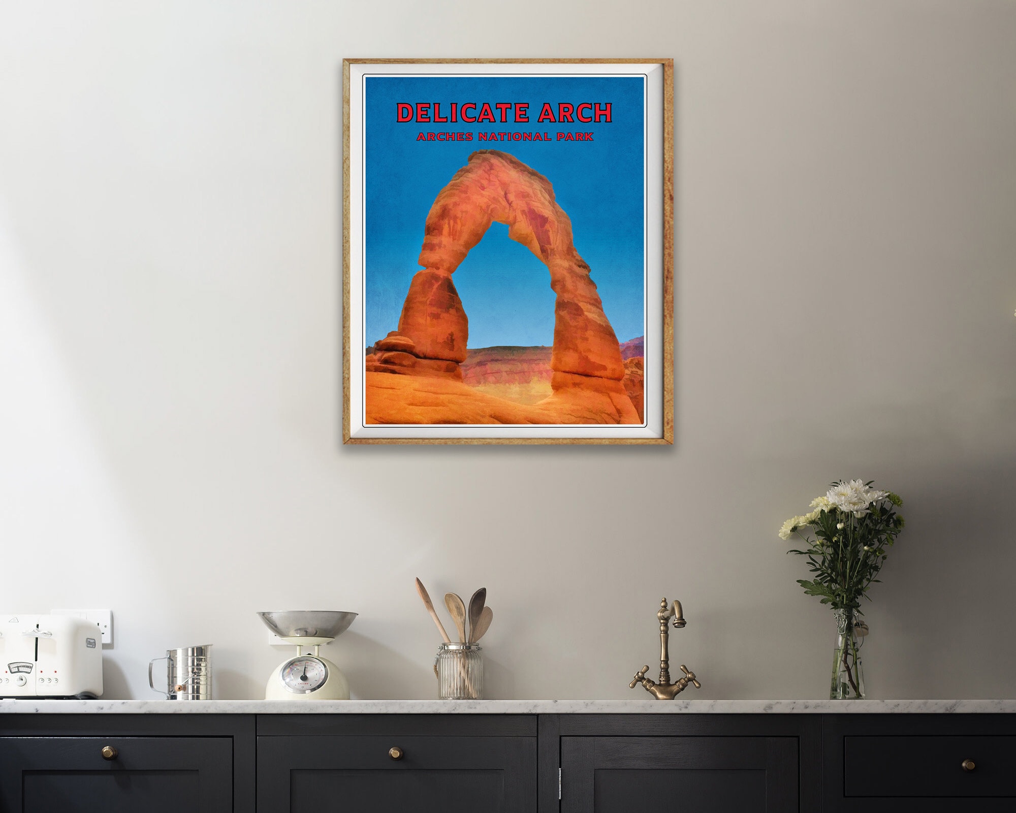 Arches National Park Print Delicate Arch Poster Utah Print - Etsy
