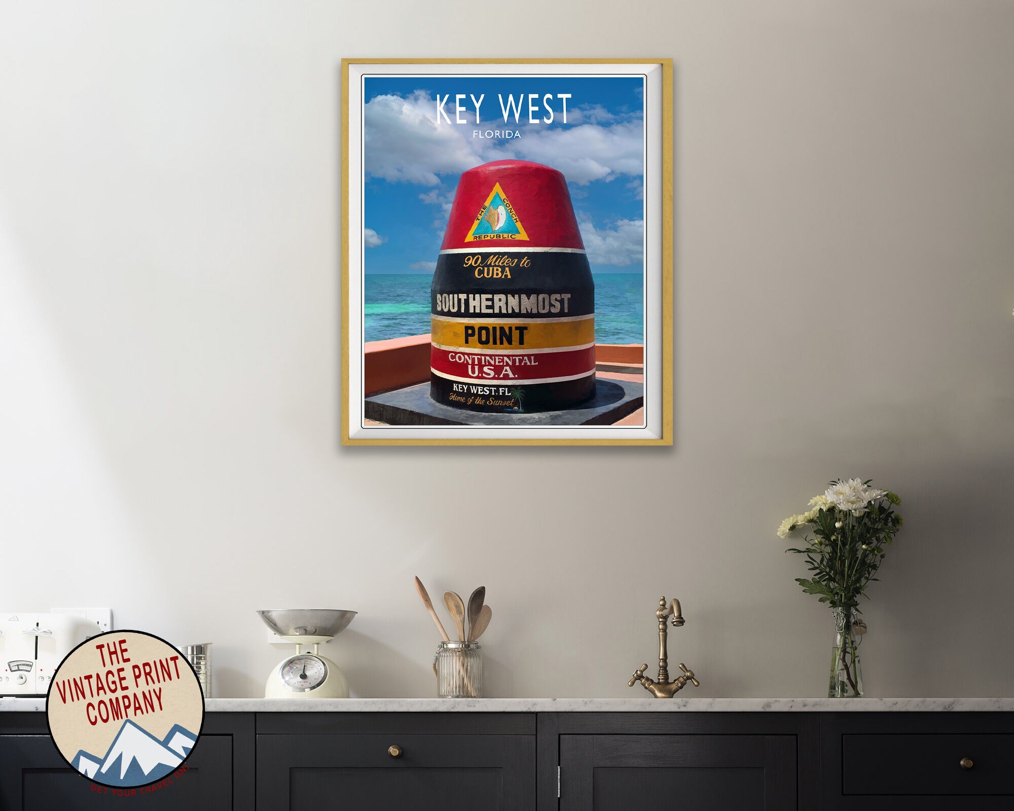 Key West Poster Florida Print Key West Print Florida Travel - Etsy
