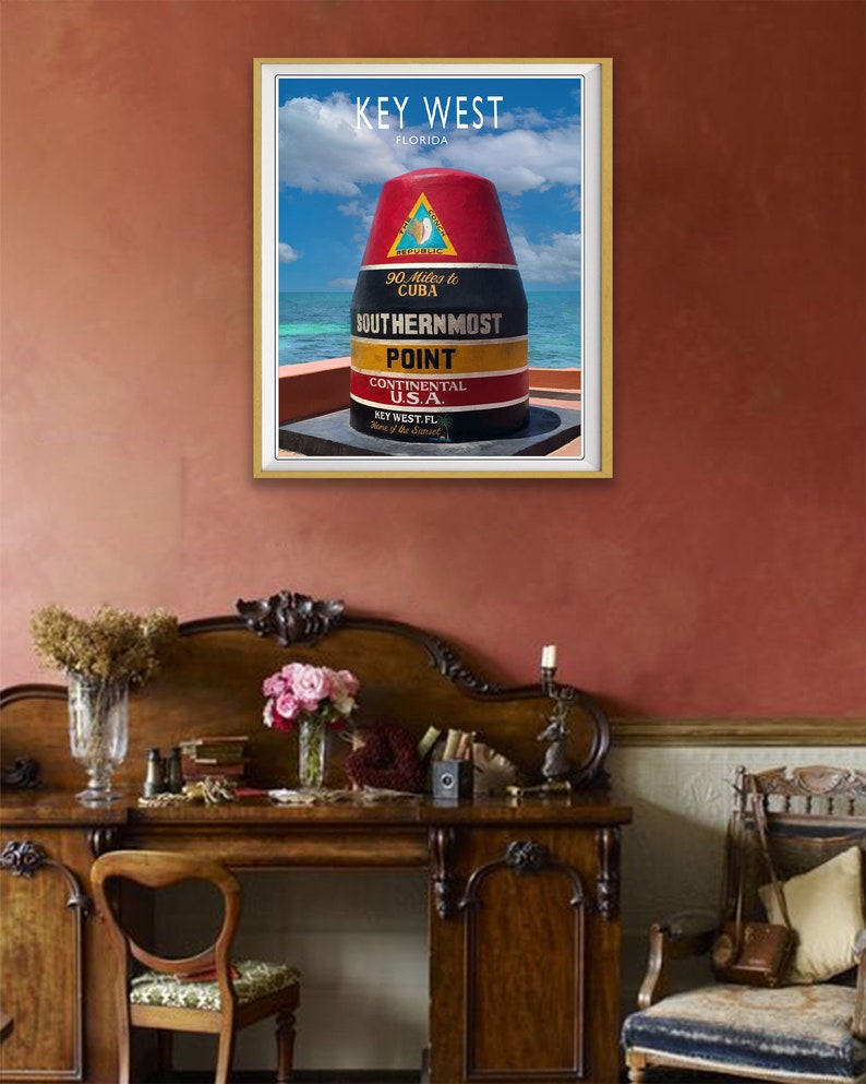 Key West Poster Florida Print Key West Print Florida Travel - Etsy
