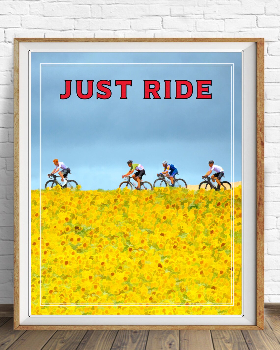 Bicycle Poster Biking Print Bike Race Poster Bike Poster | Etsy