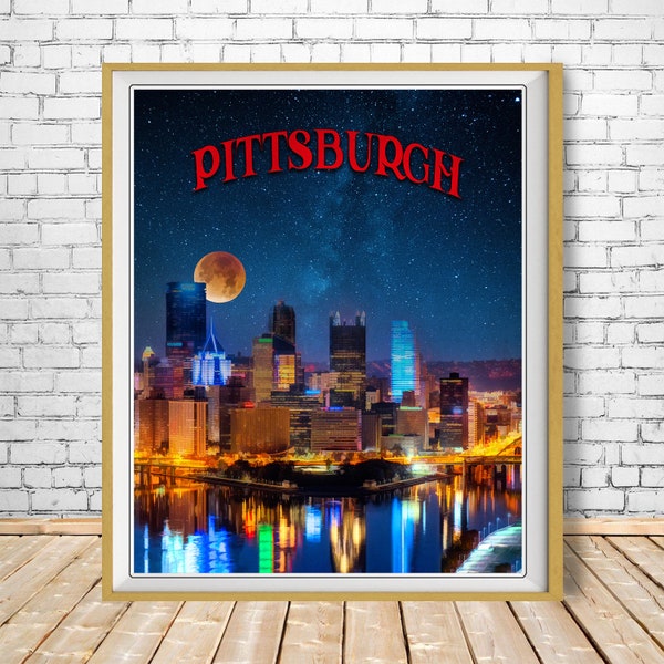 Pittsburgh Art - Etsy