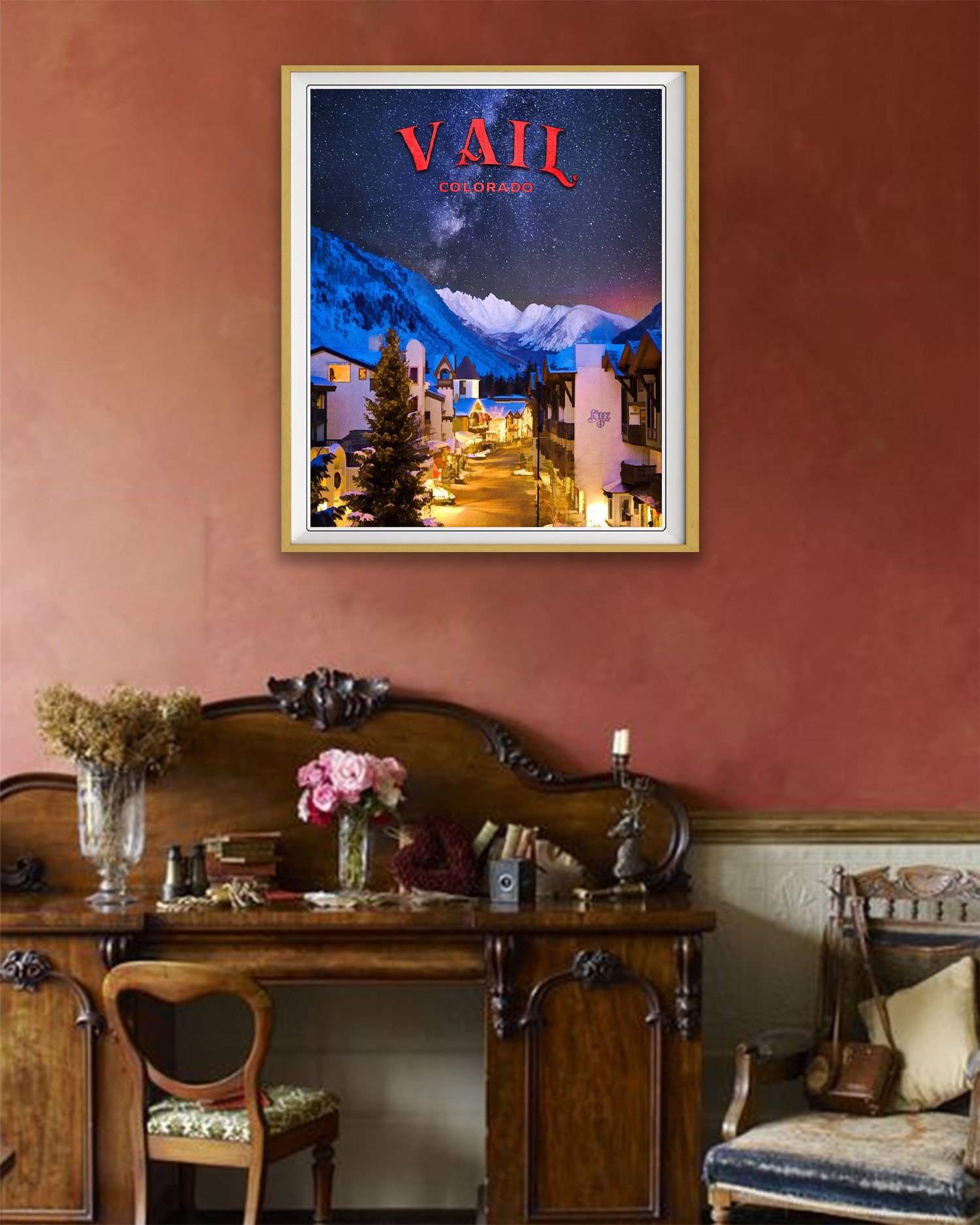 Vail Poster Colorado Print Vail Print Skiing Poster - Etsy