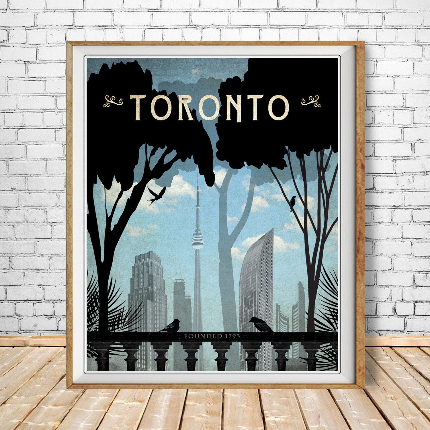 Toronto Poster Toronto Print Canada Art Toronto Decor City - Etsy
