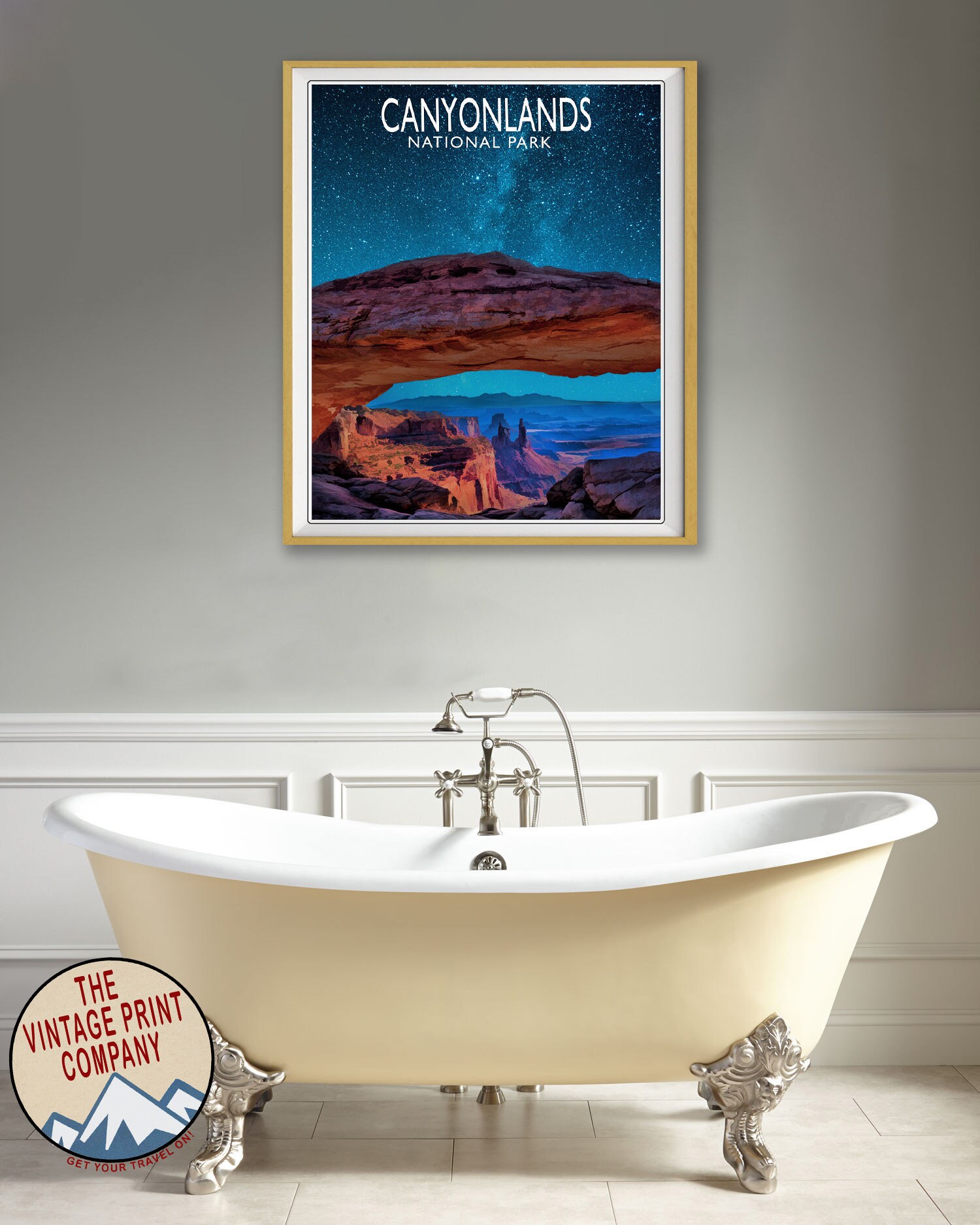 Canyonlands Poster Utah Print Canyonlands National Park - Etsy