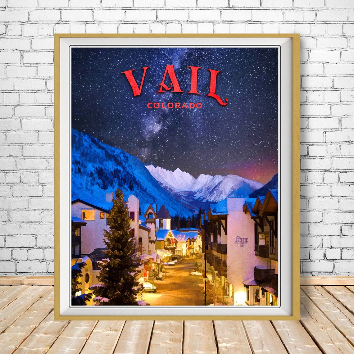 Vail Poster Colorado Print Vail Print Skiing Poster - Etsy