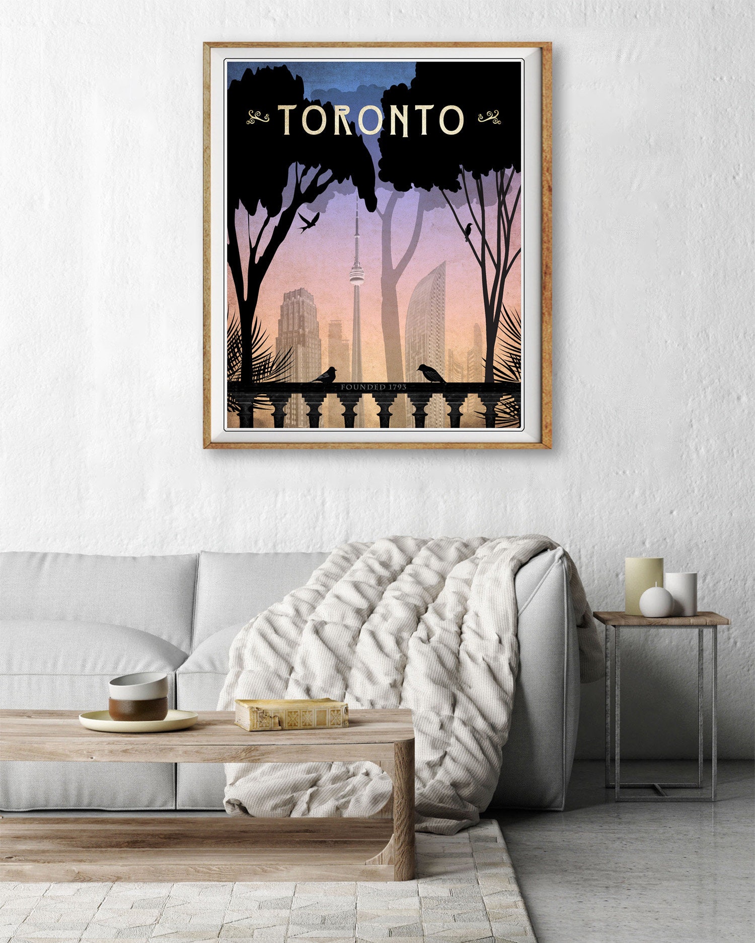 Toronto Poster Toronto Print Canada Art Toronto Decor City - Etsy