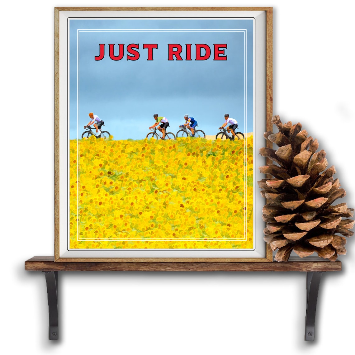 Bicycle Poster Biking Print Bike Race Poster Bike Poster | Etsy