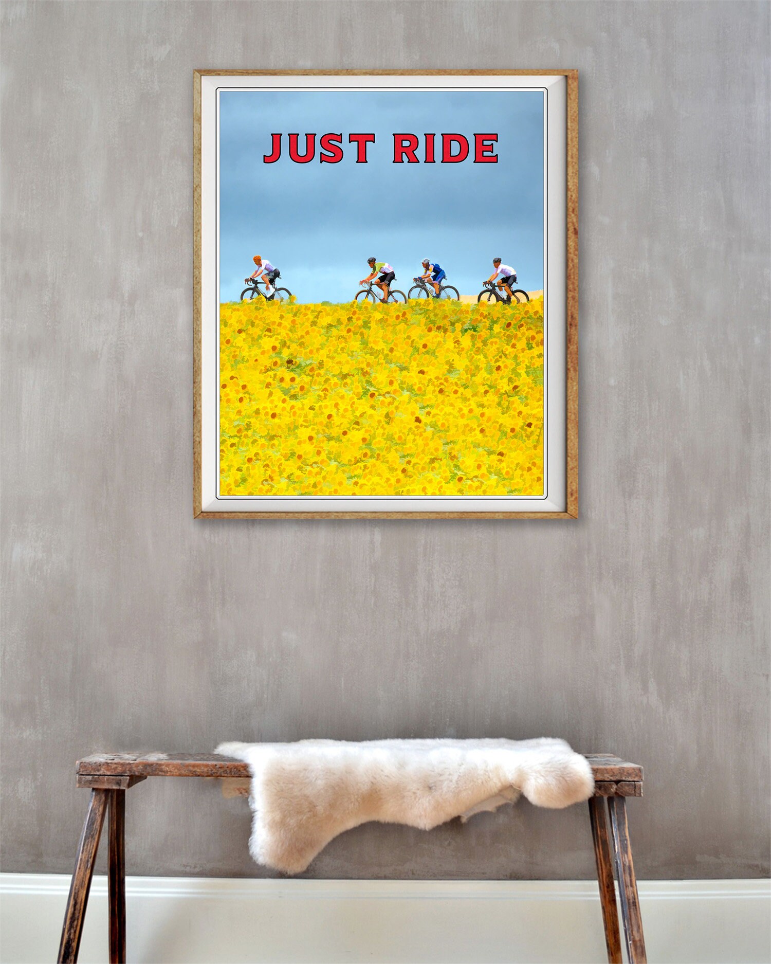 Bicycle Poster Biking Print Bike Race Poster Bike Poster - Etsy
