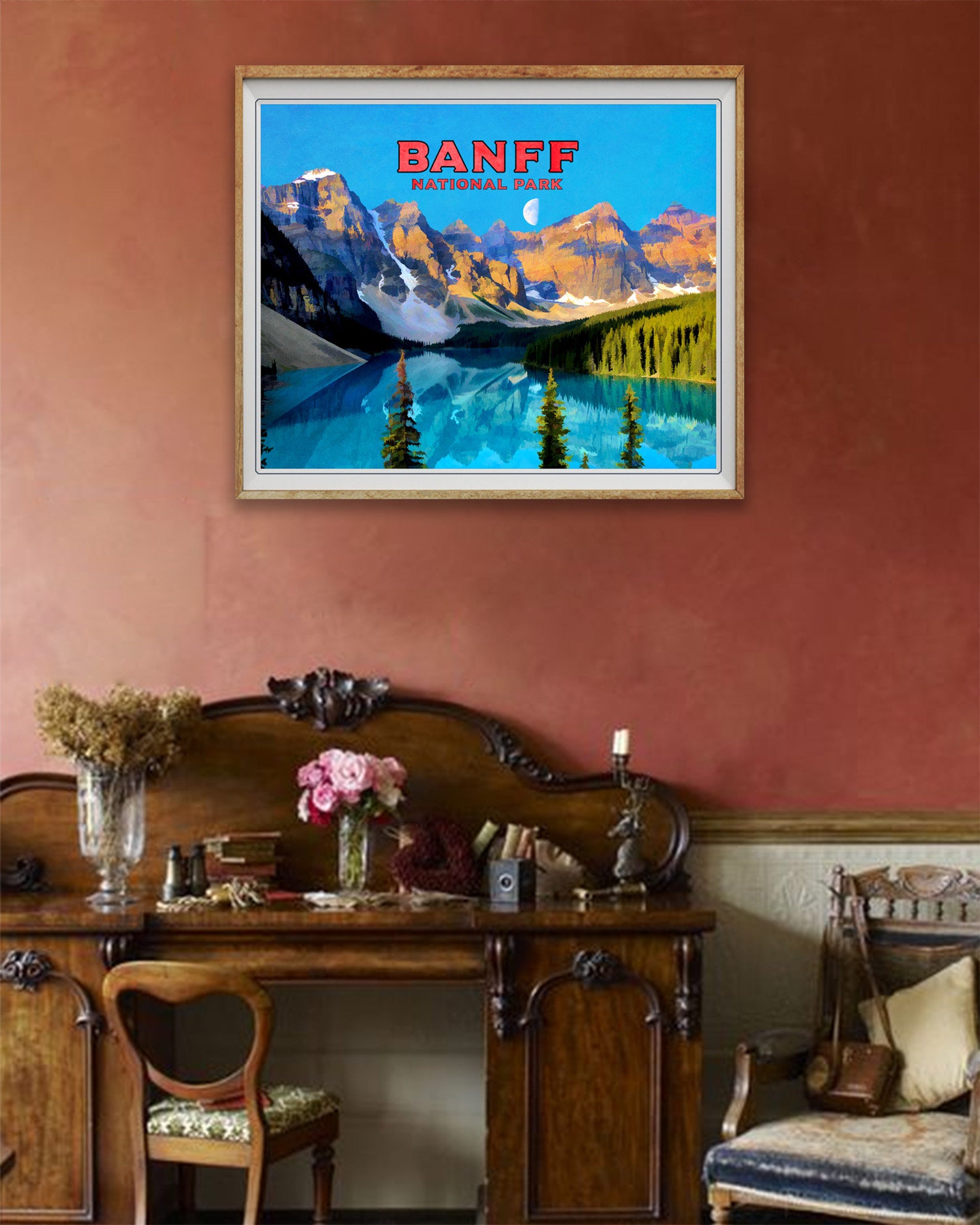 Banff National Park Poster Banff Print Canada Poster - Etsy