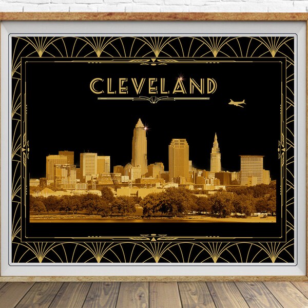Cleveland Poster - Etsy