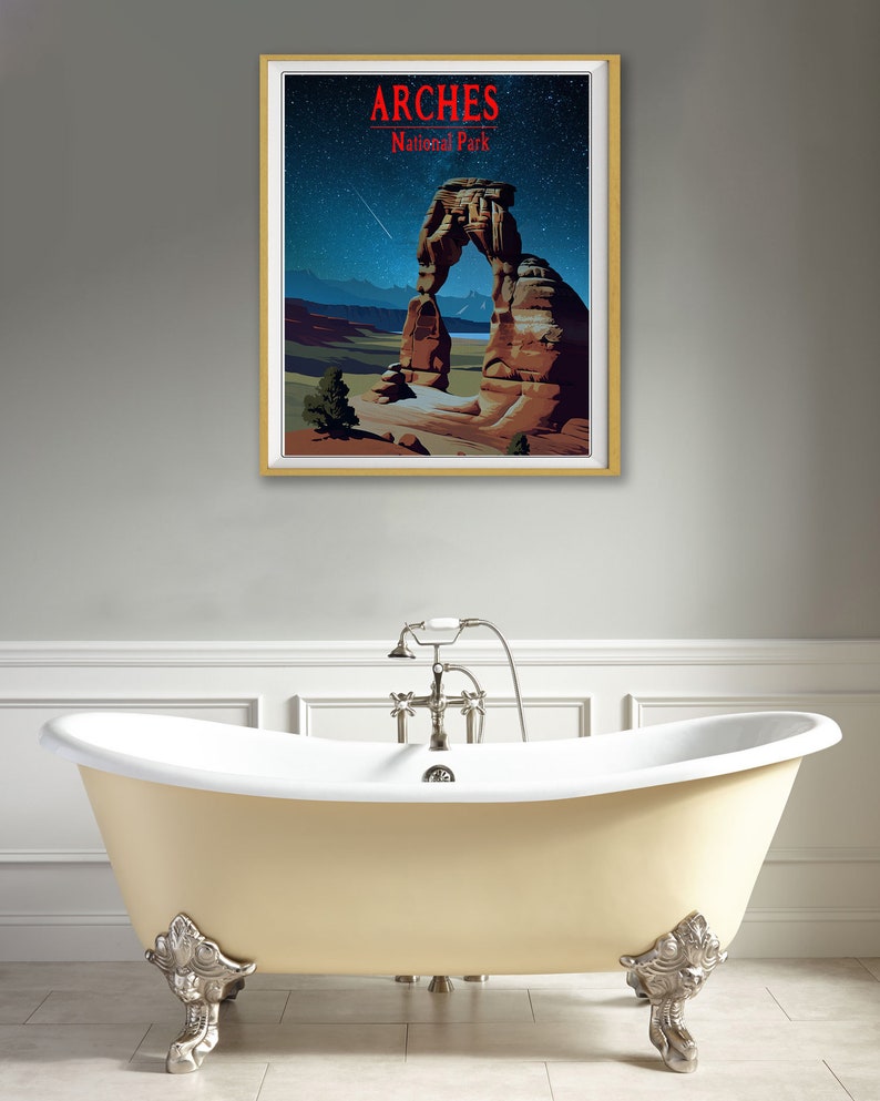 Arches National Park Print, Utah Print, Delicate Arch Poster, Arches ...