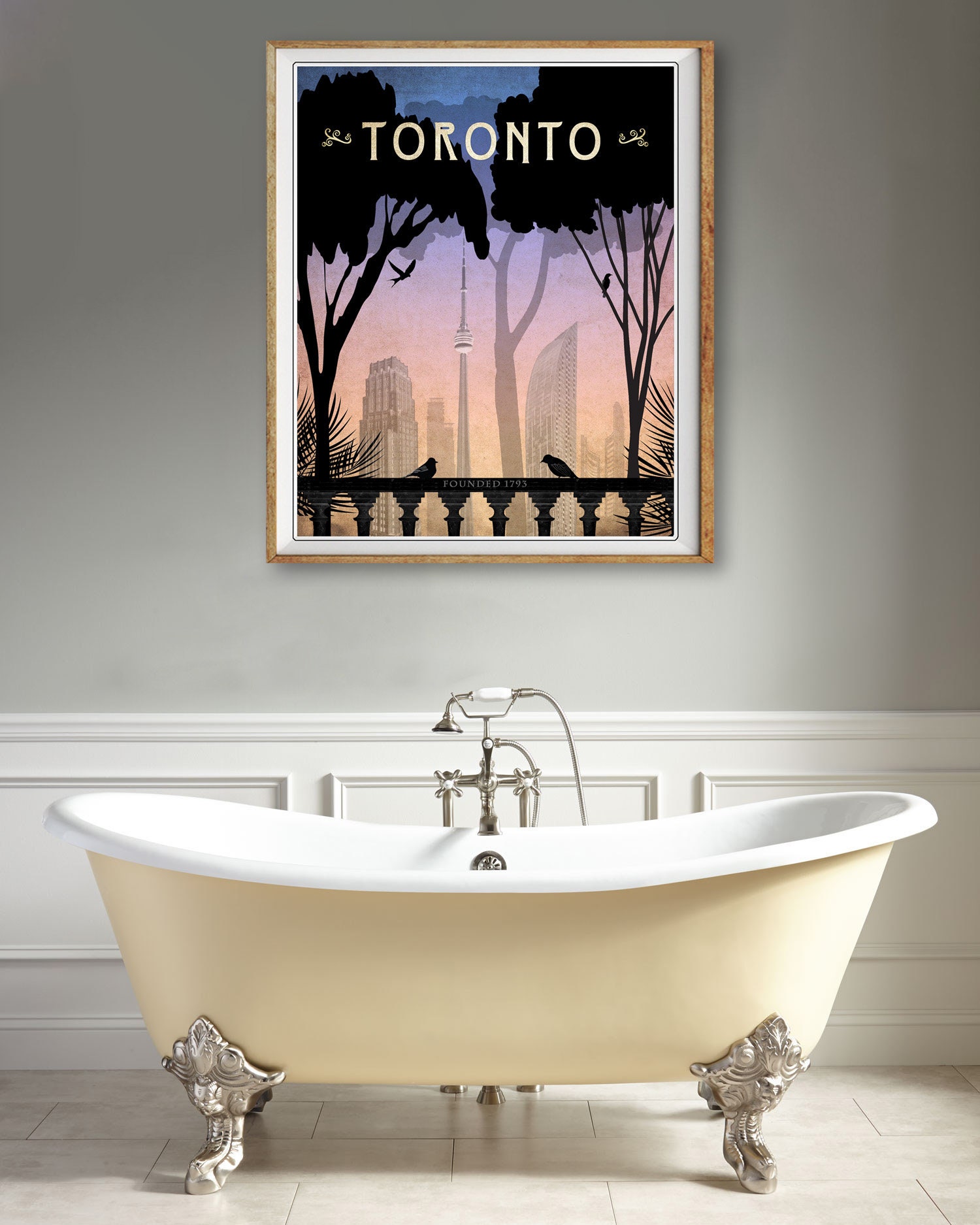 Toronto Poster Toronto Print Canada Art Toronto Decor City - Etsy