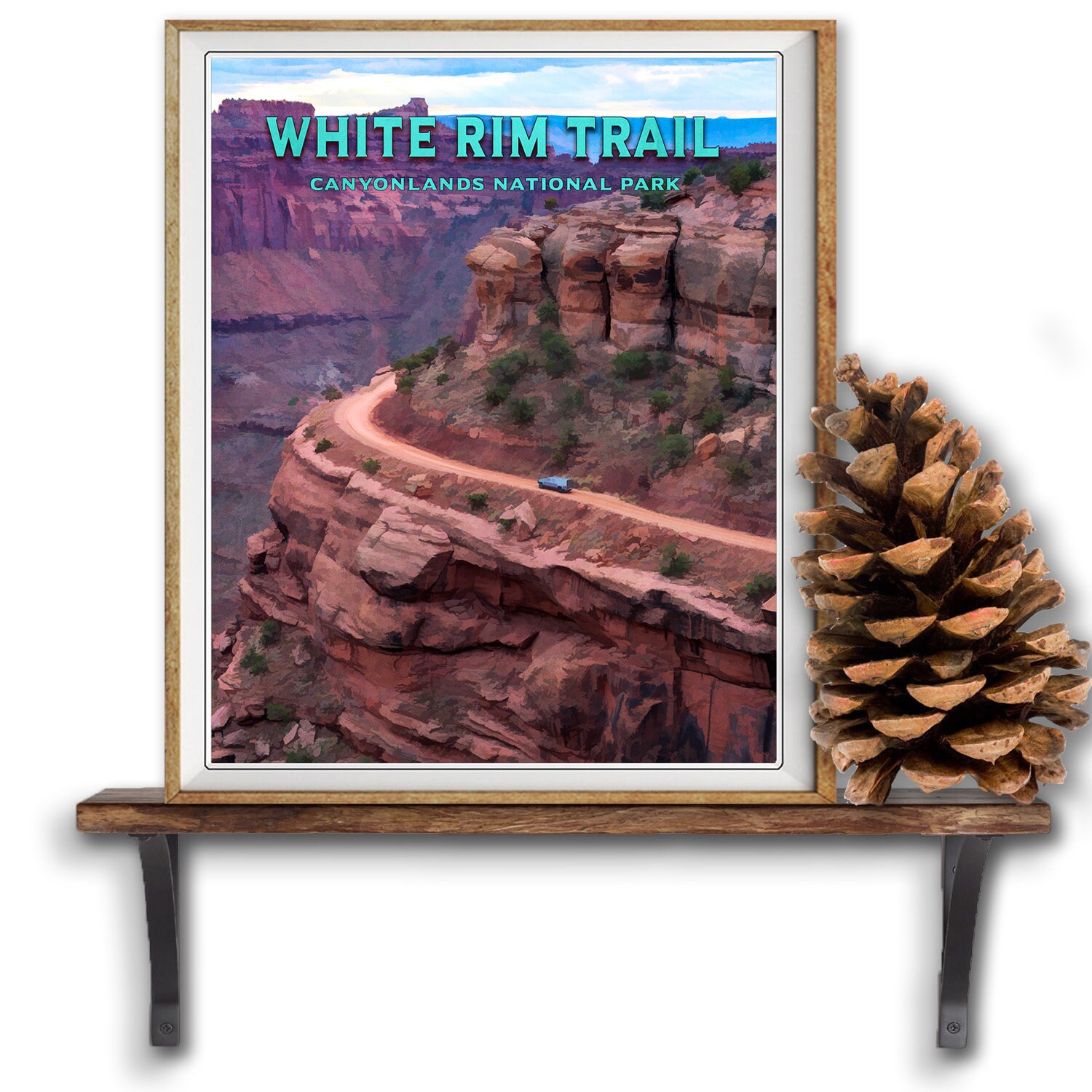 Canyonlands Poster Utah Print Canyonlands National Park - Etsy